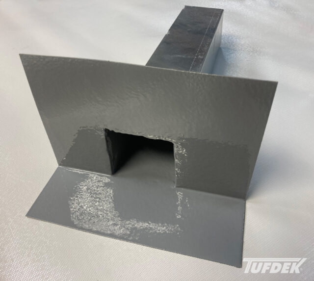 Box Scupper with Flange by Tuff Seal is Vinyl Membrane Compatible