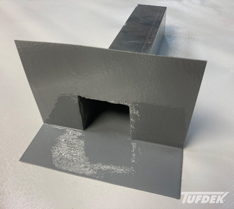 Box Scupper with Flange by Tuff Seal is Vinyl Membrane Compatible